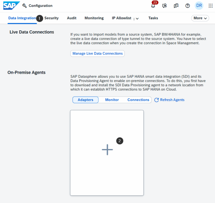 Data Provisioning Agent für SAP Datasphere einrichten – Denis Reis